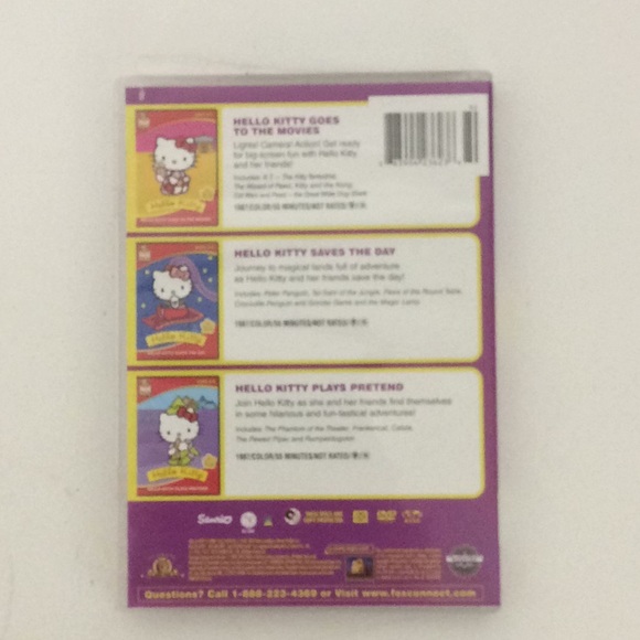 Media | Hello Kitty Triple Pack On 2 Dvd Set | Poshmark